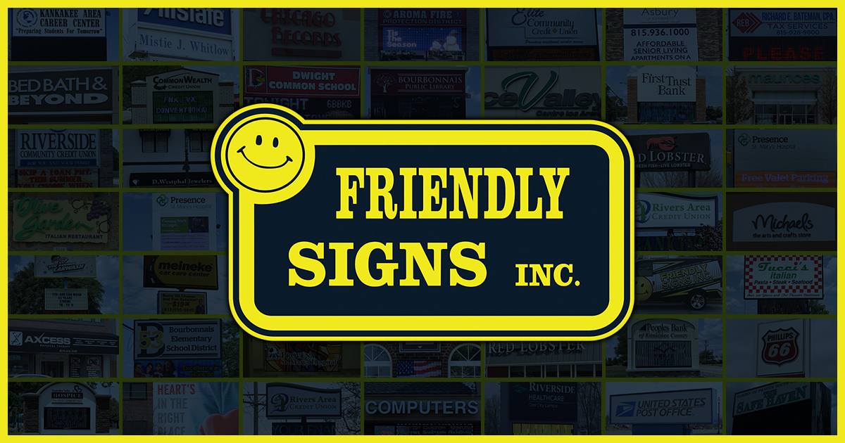 Friendly Signs inc | Commercial Signage - Vinyl Banners - Sign ...